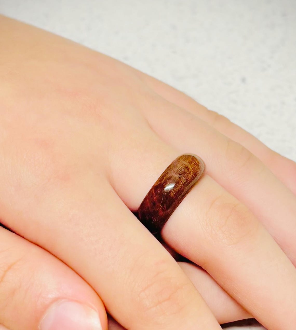 Wood Ring – Australian Buloke , Handmade, Custom Wooden Rings, Unique ...