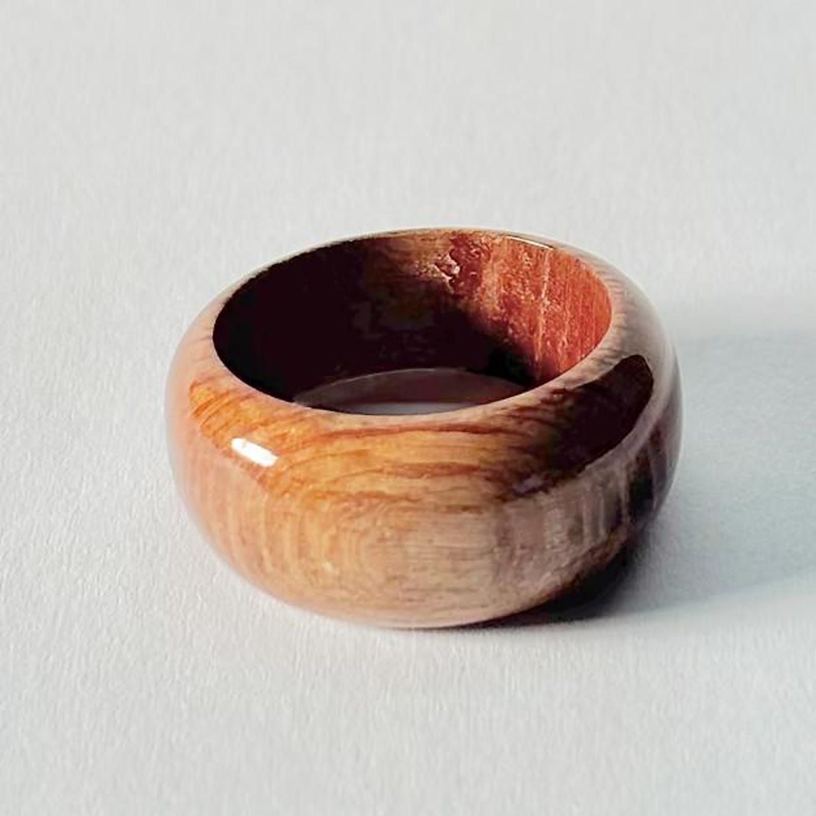 Wood Ring, Australian Buloke, Handmade, Wooden Rings, Unique Wooden ...
