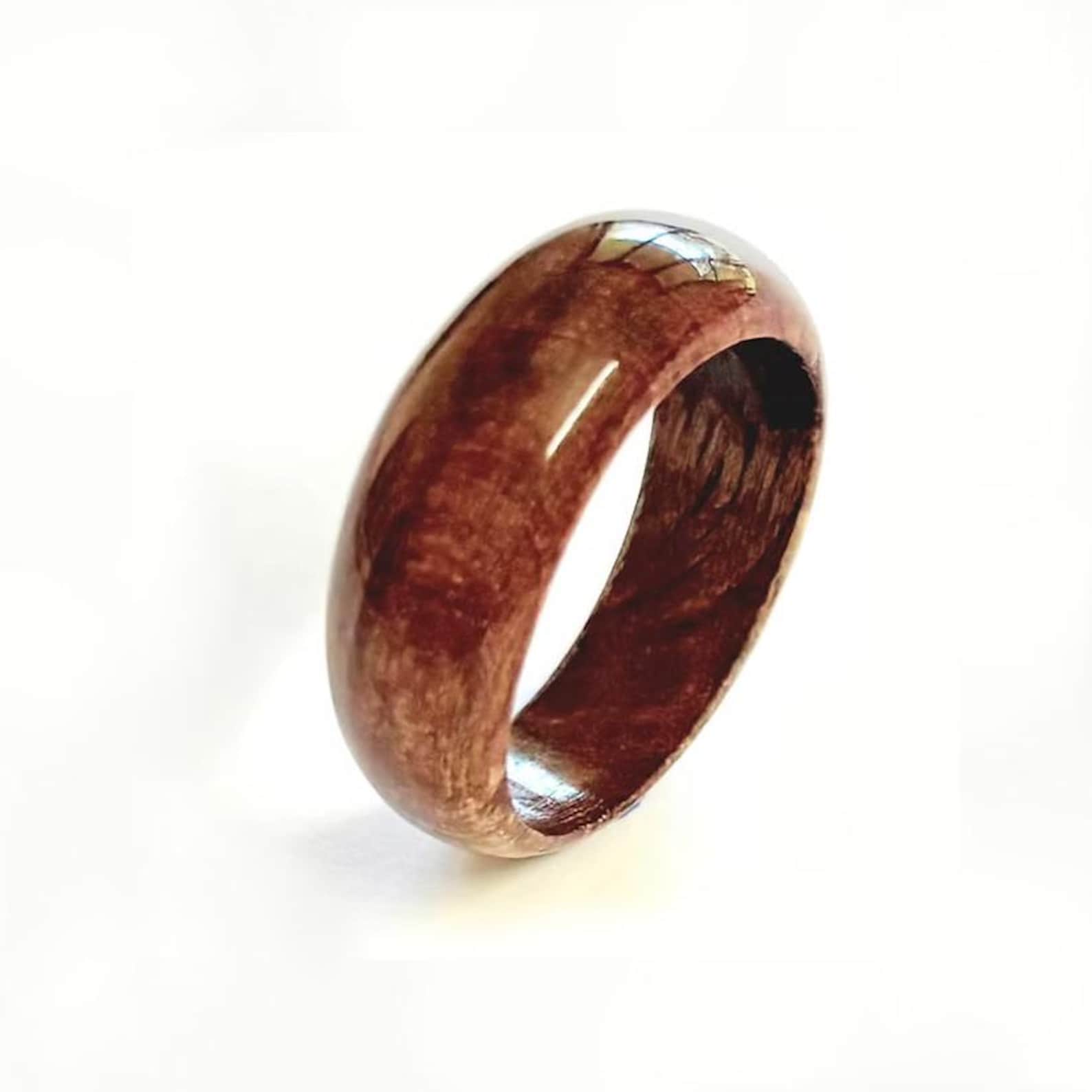 Wood Ring – Australian Buloke , Handmade, Custom Wooden Rings, Unique ...