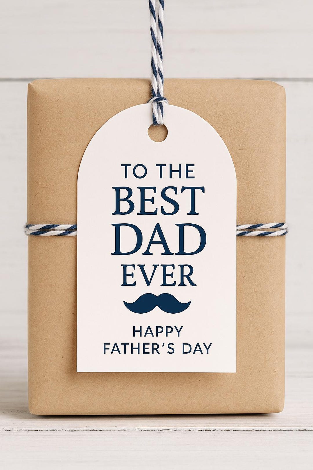 Father’s Day Printable Gift Tags – “best Dad Ever” – Set of 9 Tags ...