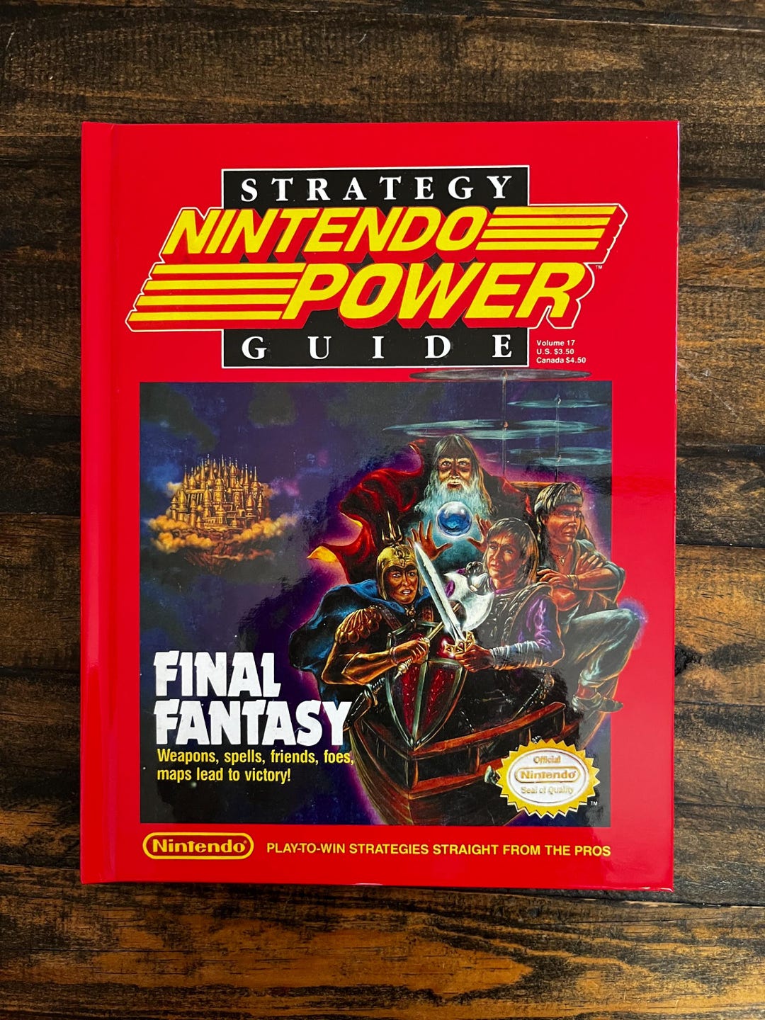 Final Fantasy | Nintendo Power Strategy Guide | Premium Hardcover ...