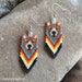 Native Bear Beaded Earrings - Etsy