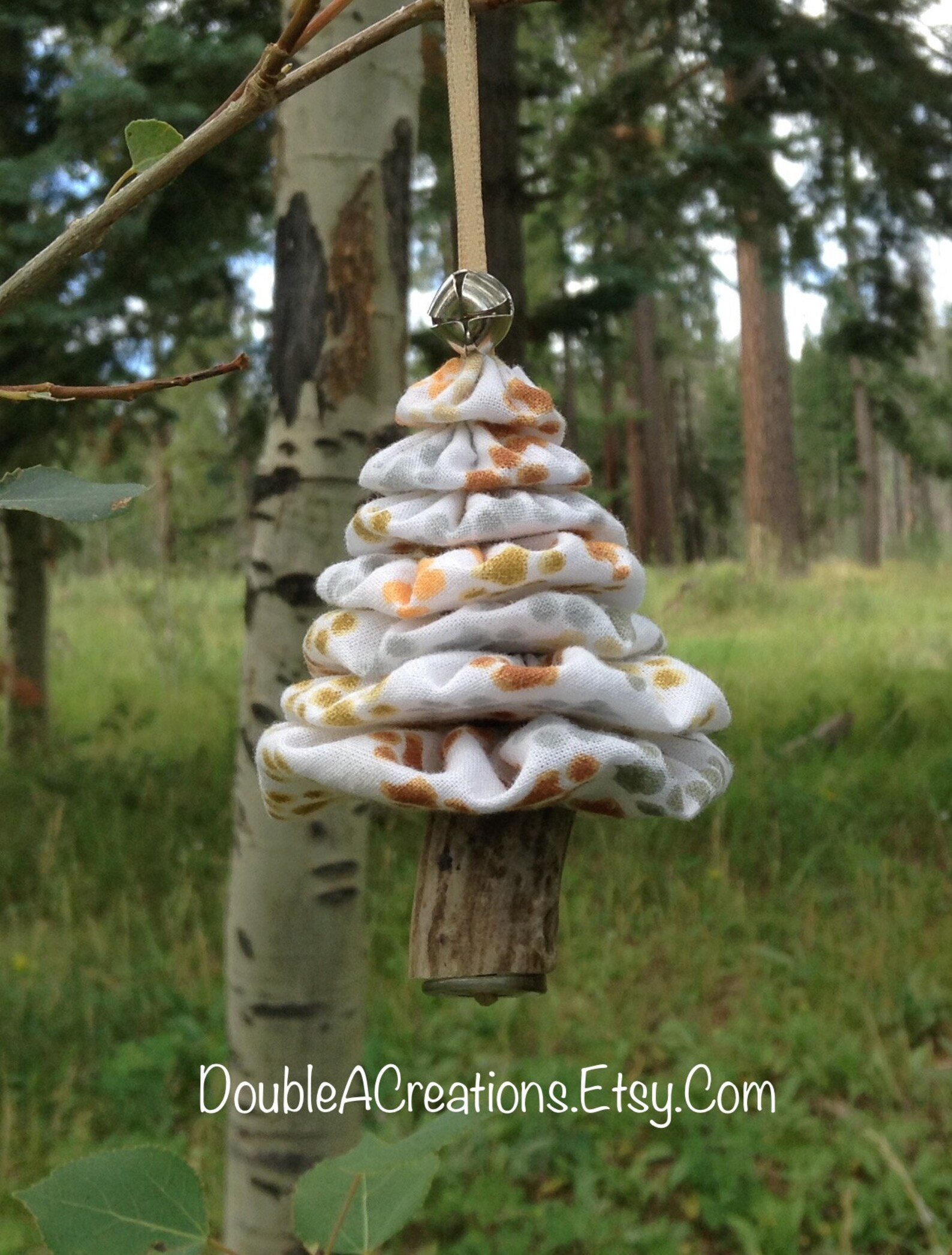 Primitive Puppy Paws With Antler Base Yo-yo Christmas Tree - Etsy