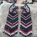 Native Ravens Beaded Earrings With Fringe, Salish Design - Etsy