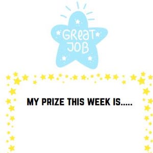 Printable Weekly Reward Chart Bundle – Sticker Tracker for Kids – Fun ...