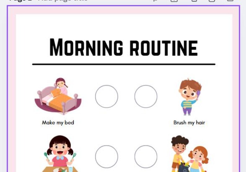 Printable Routines & Rewards Chart Bundle – Calm Parenting Tools for ...