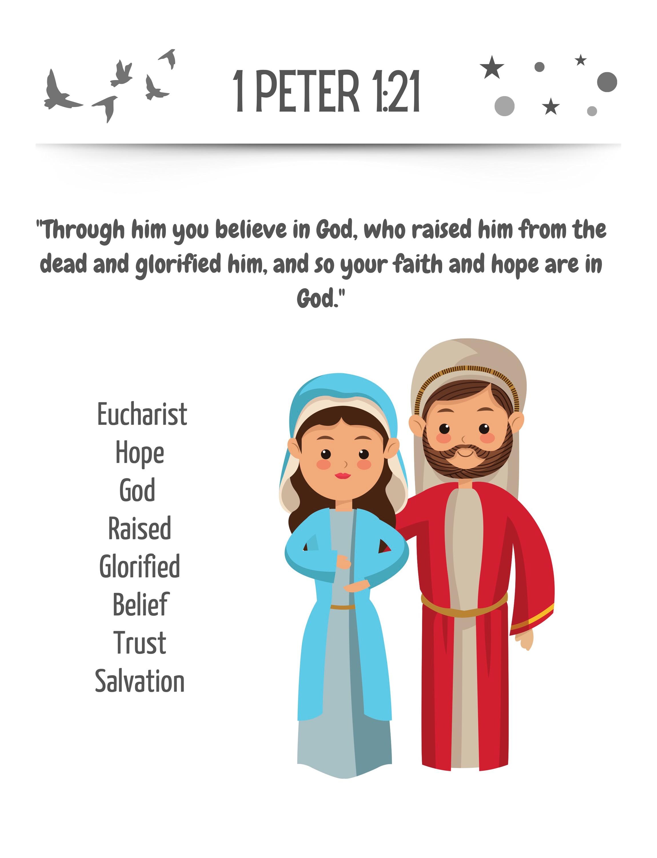 Bible Wordsearch Printables for Children Activity Book: Christian ...