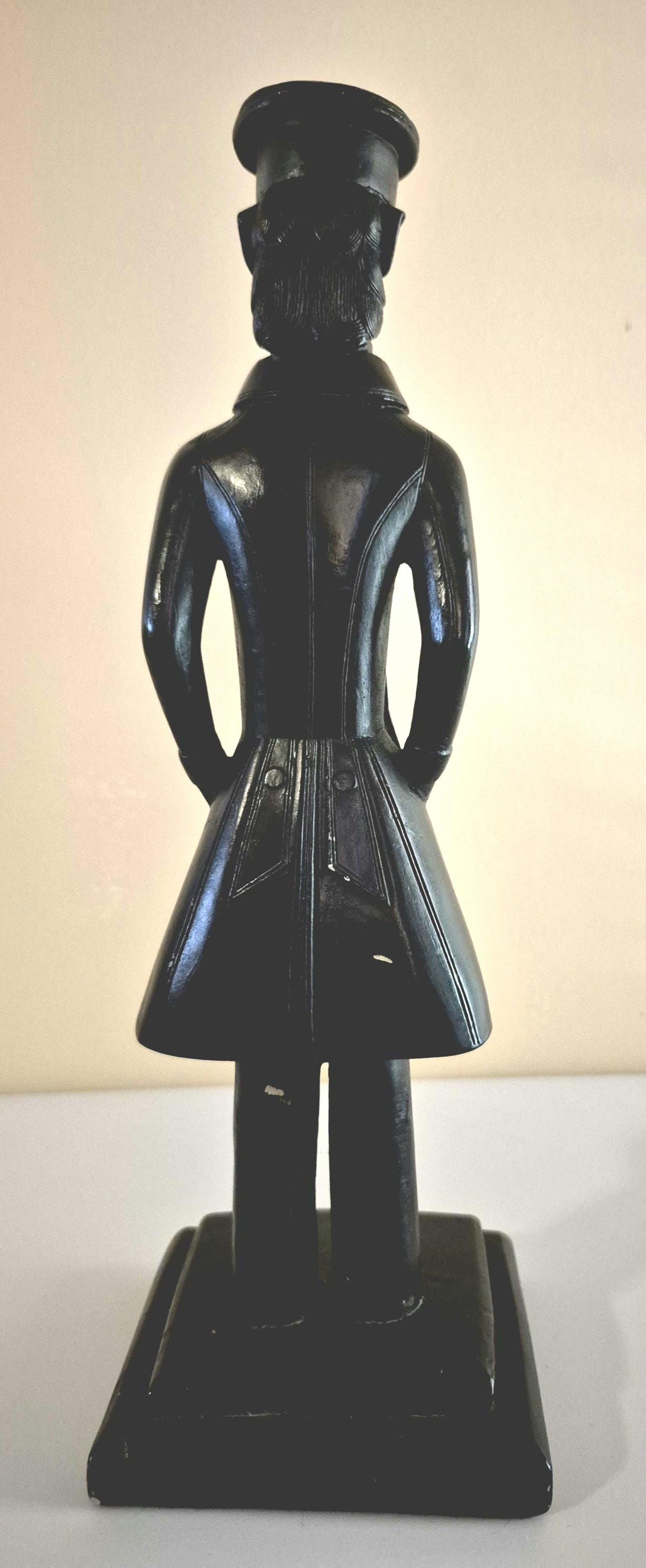 Mid-century Faux Argillite Haida Statue – Mystic Seaport Museum ...