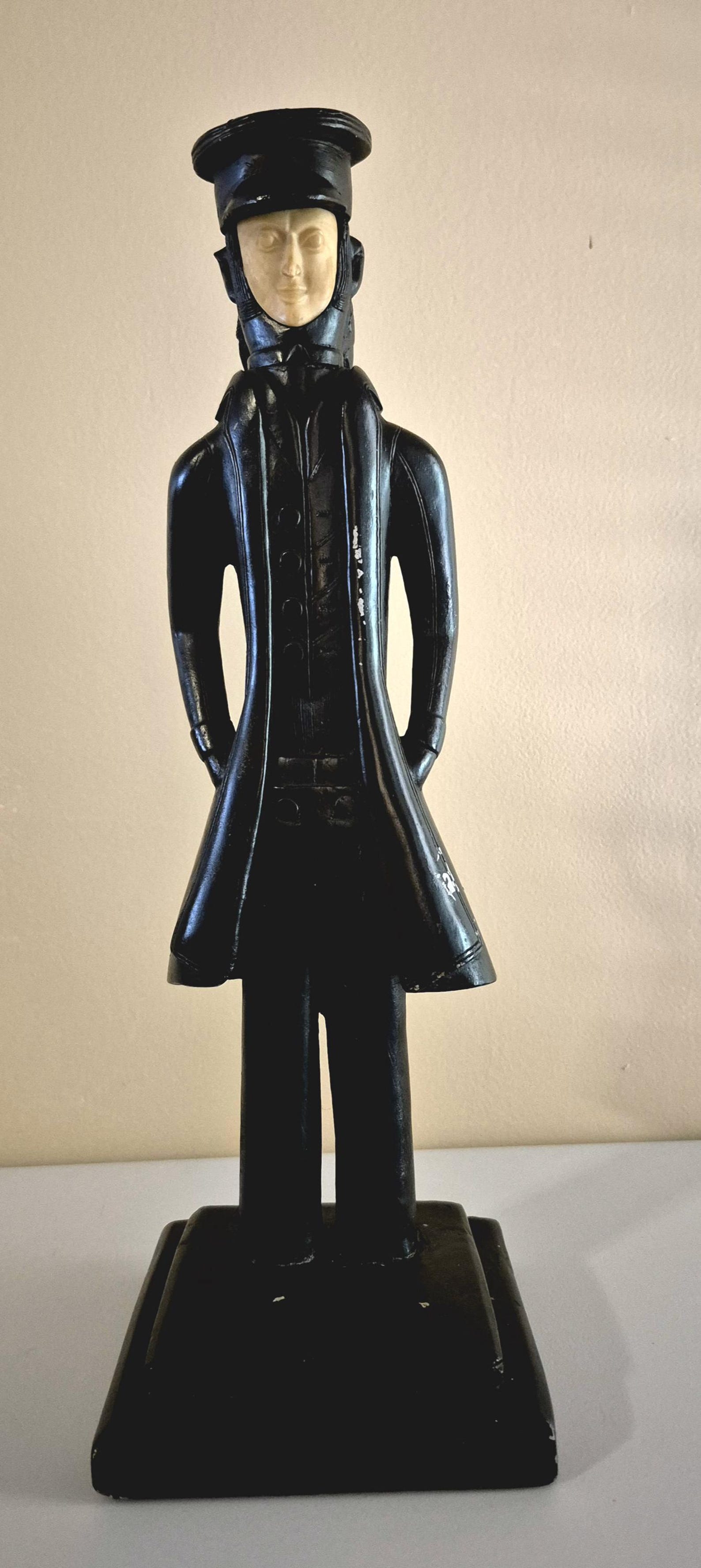 Mid-century Faux Argillite Haida Statue – Mystic Seaport Museum ...