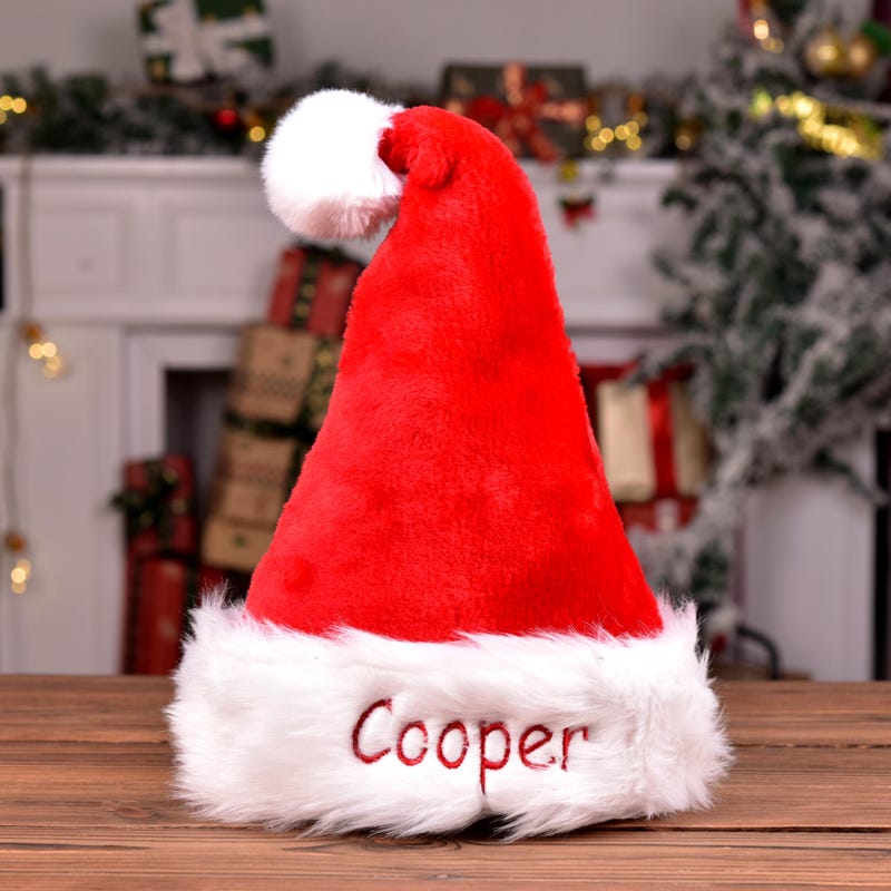 Personalised Santa Hat - Etsy Australia