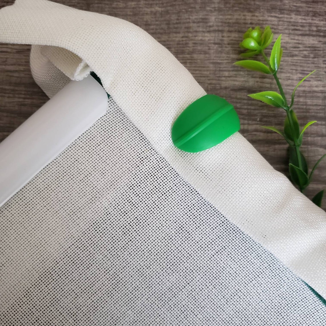 Set of Cross Stitch Clip Fabric Huggers for the Q Snap or - Etsy