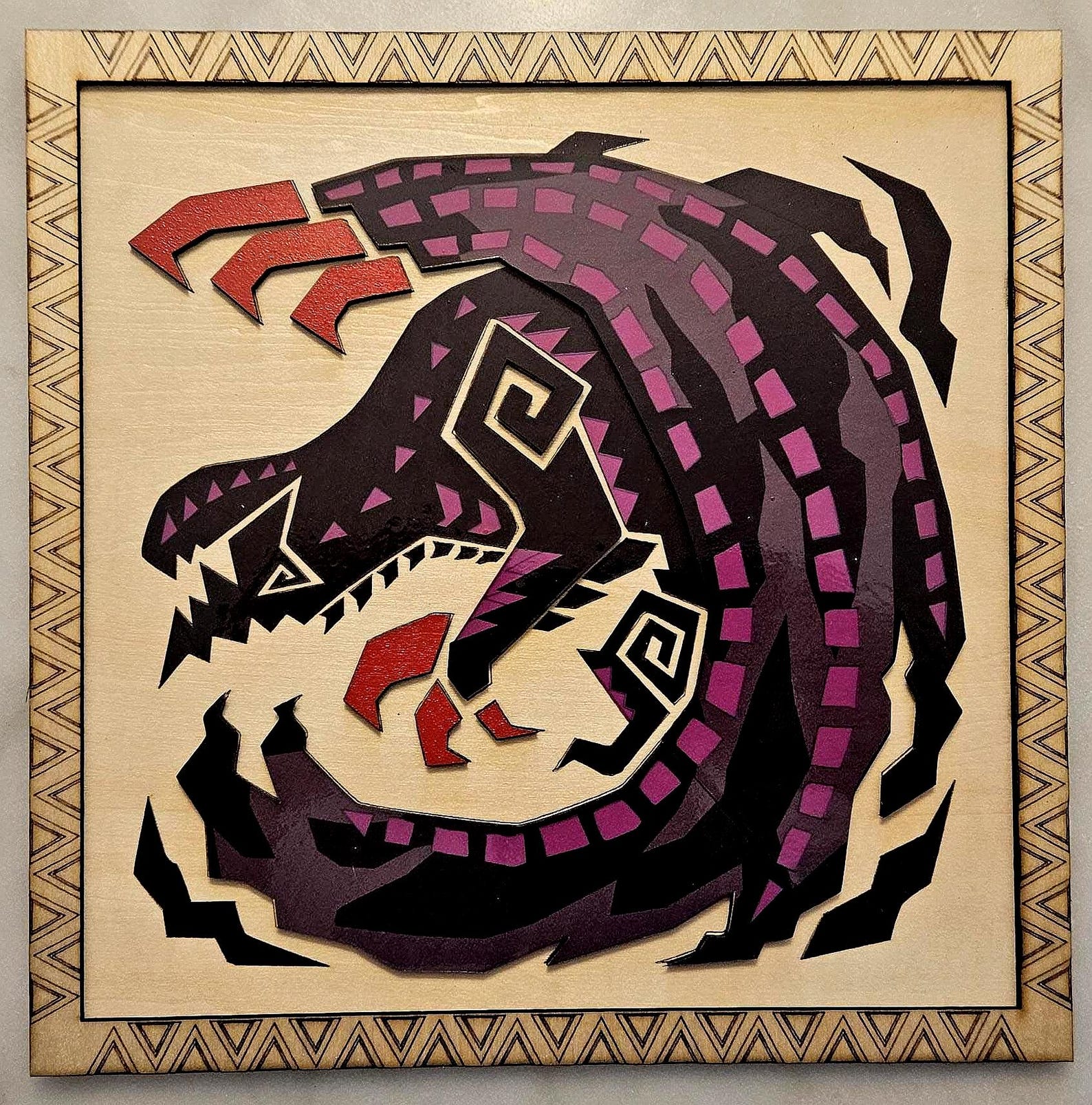 Gore Magala Monster Hunter Plaque - Etsy