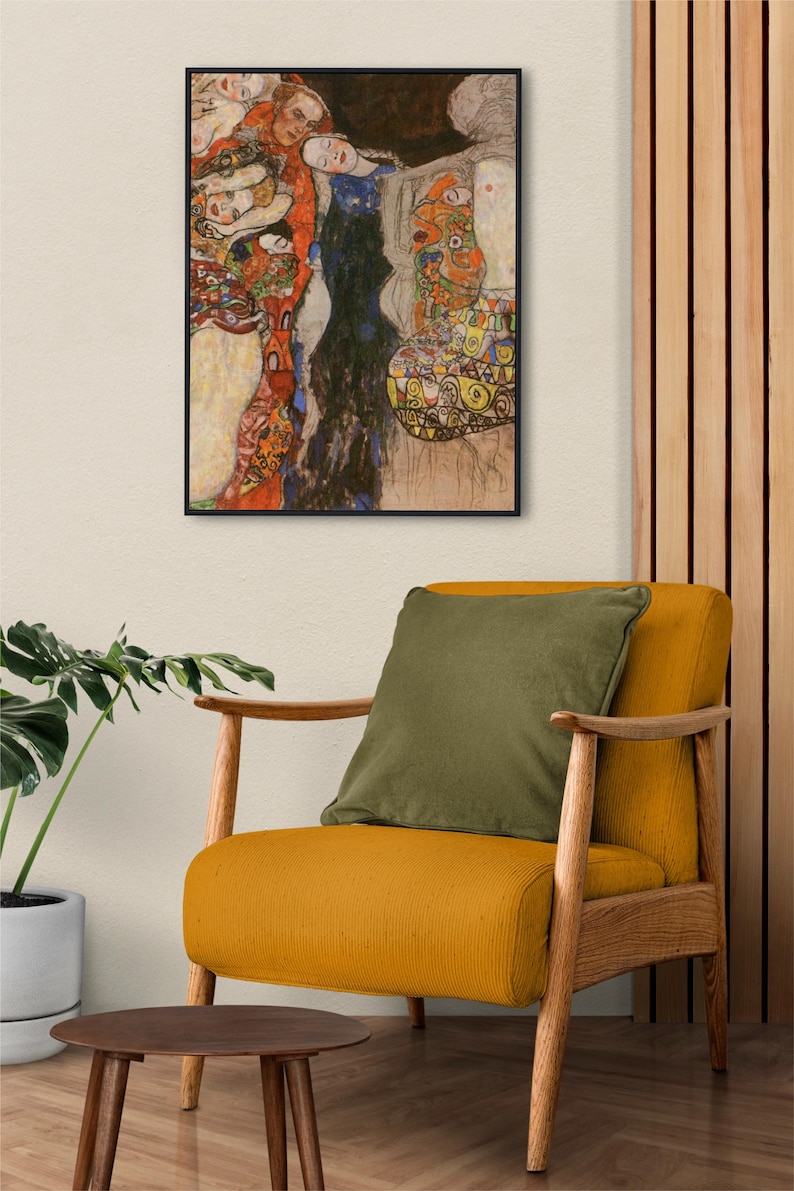Gustav Klimt Prints: the Kiss, Tree of Life - Museum Wall Art (digital ...