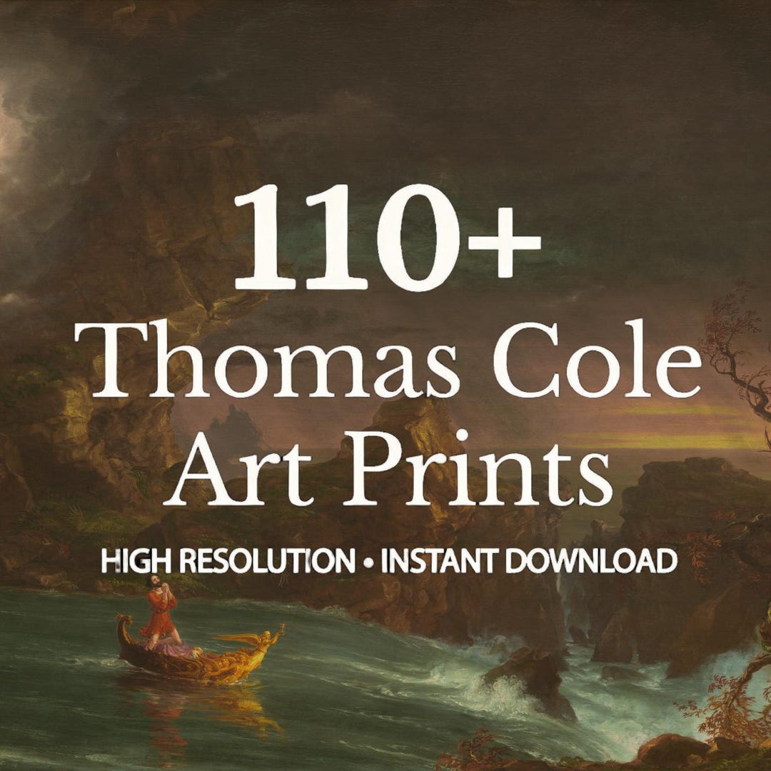 110+ Thomas Cole Landscape Prints | Hudson River School Wall Art | High ...