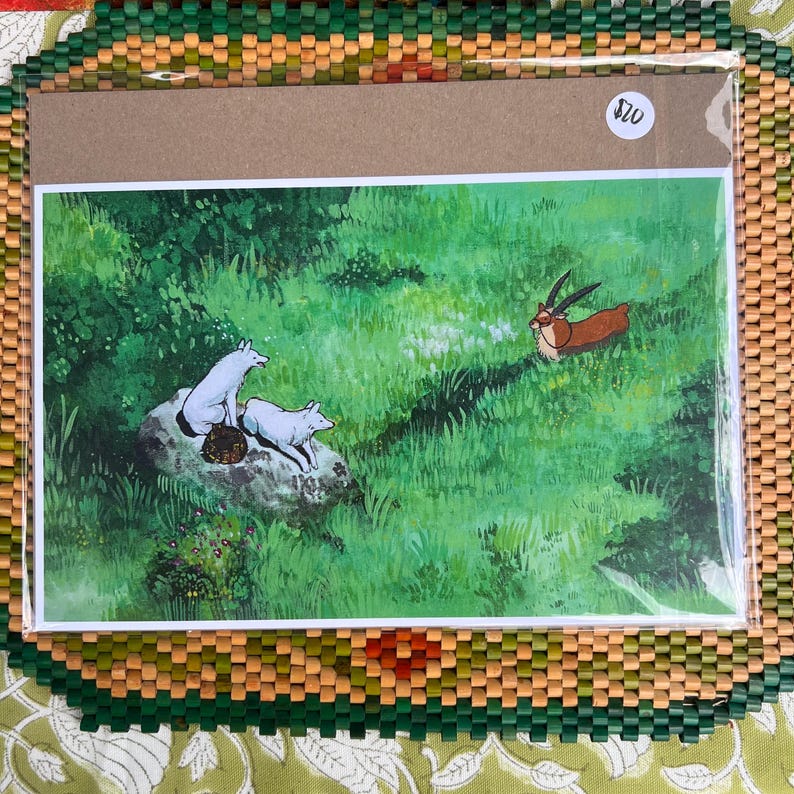 Princess Mononoke Frame Study 7x11 Art Print - Etsy