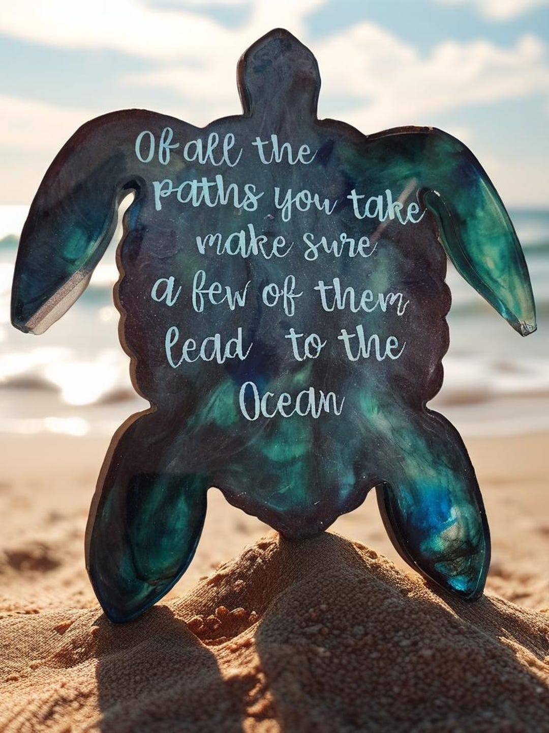 Life Lessons From a Sea Turtle - Etsy