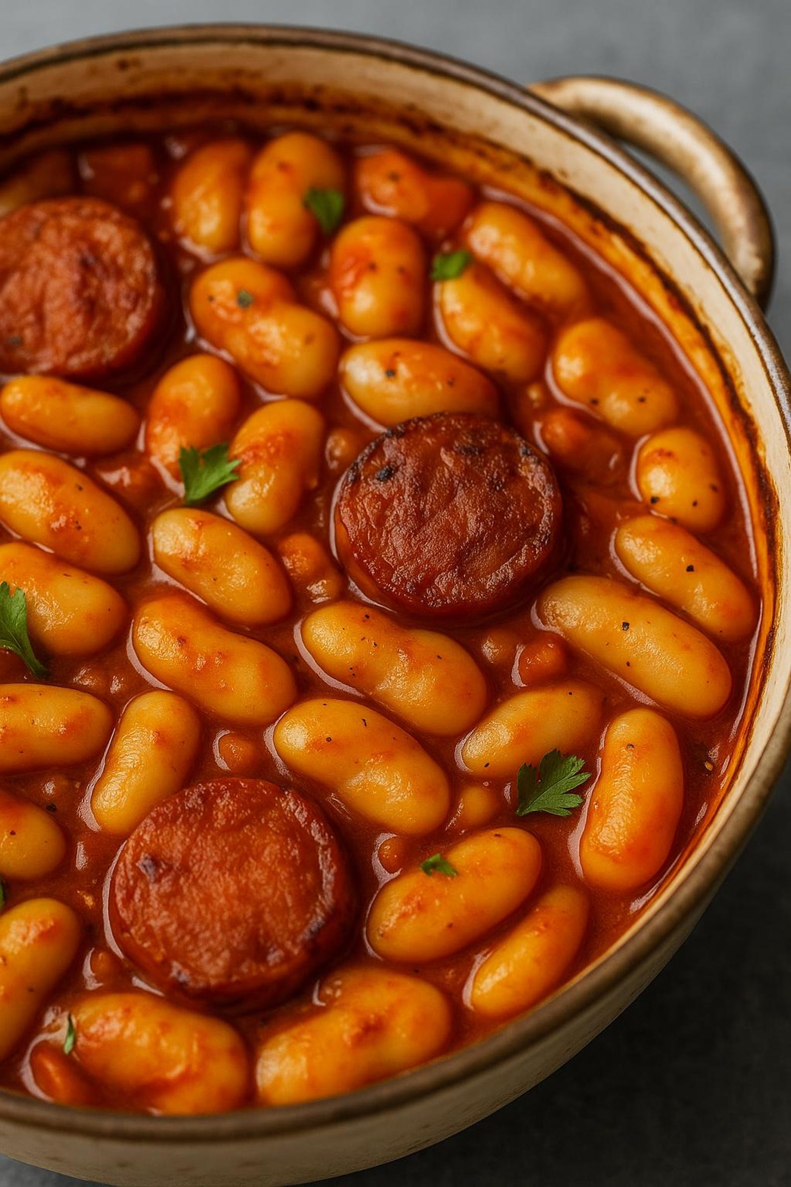 BEST Greek Gigantes Plaki With Sausage – Hearty Oven-baked Butter Beans ...
