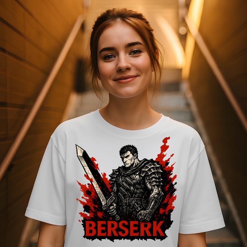 Berserk Guts Anime Graphic Design – Printable PNG for T-shirts ...