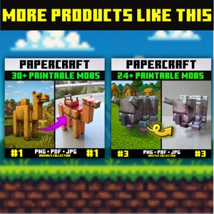 Minecraft Nether Portal Template | 3D Printable DIY Kit | Gamer Room ...