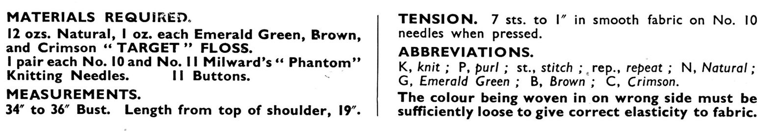 Ladies Fair Isle Argyll Twin Set 34 to 36 Bust Lee Target 655 Vintage ...