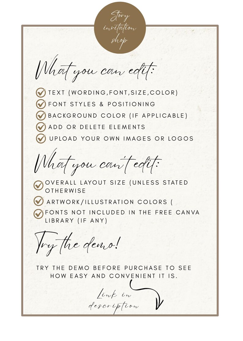 Editable Wedding Invitation Template - Boho Style - Instant Download ...