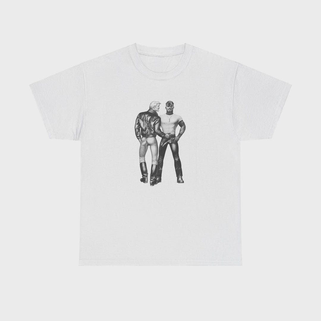 Vintage Print Kake Tom of Finland Gay Gildan Unisex Heavy Cotton T ...