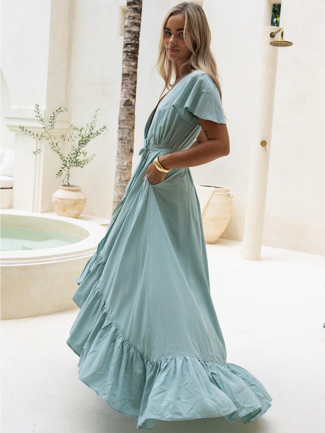 Rosa Wrap Dress - Etsy