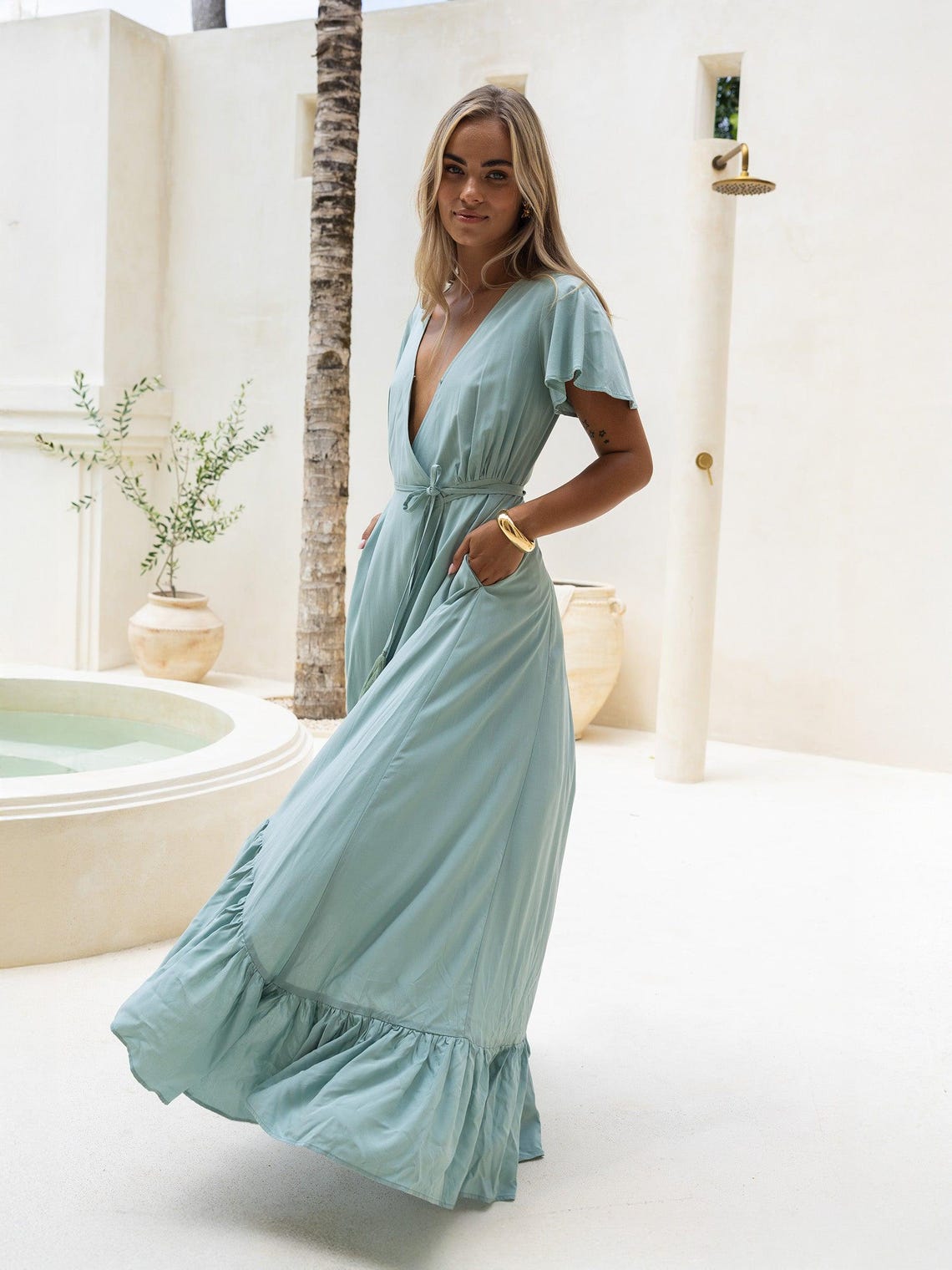 Rosa Wrap Dress - Etsy