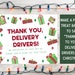 Delivery Driver Treat Basket Printable Sign, Take a Treat Sign for ...