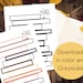 Fall Reading Challenge, Autumn Themed Book Log, Printable Book Stack ...