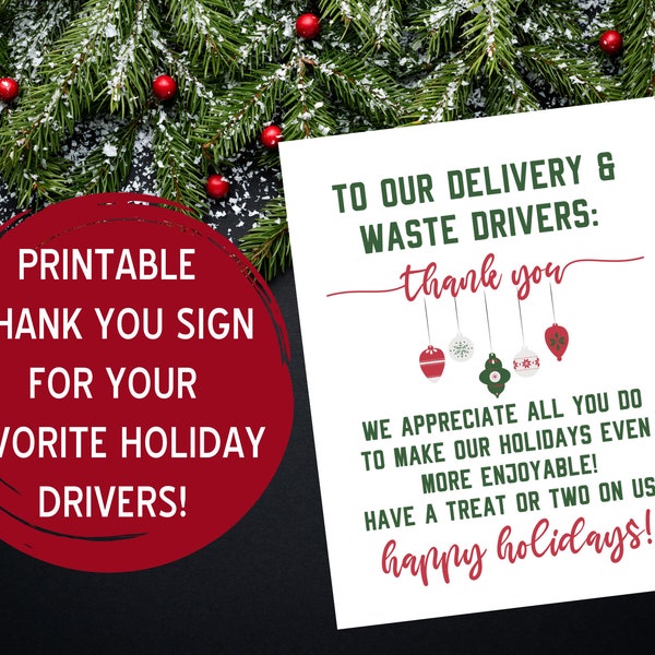 Driver Appreciation Banner - Etsy