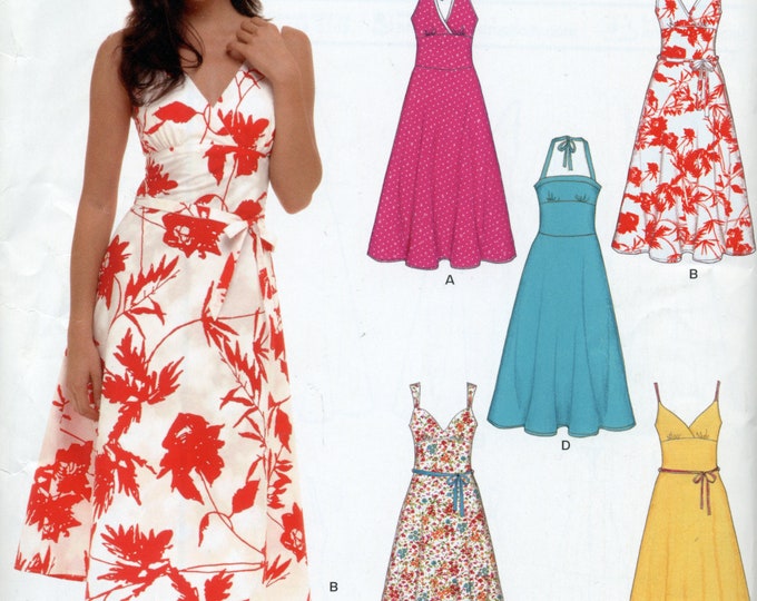 Misses' Dresses Dress in Five Versions Sewing Pattern New Look 6557 ...