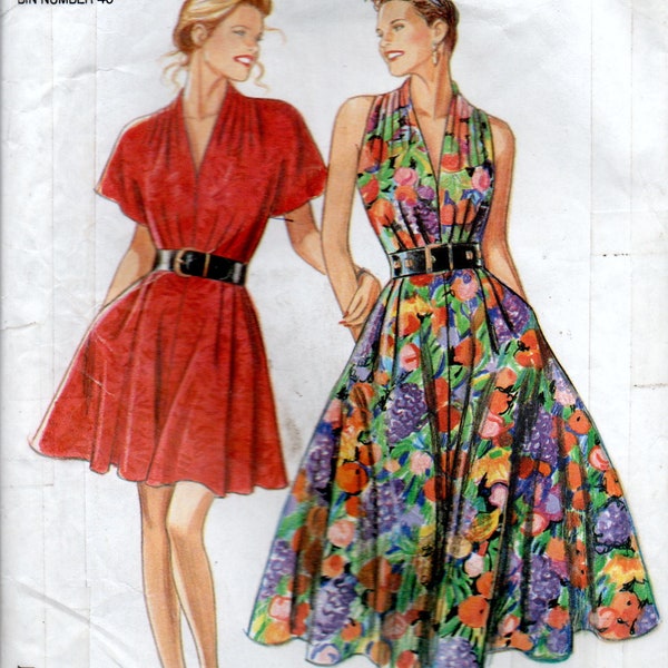 New Look Dress Pattern - Etsy