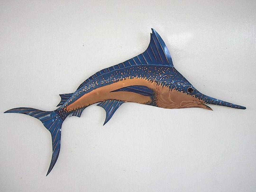 The " Blue Marlin" Original Copper Sculpture by David Blaine "free ...