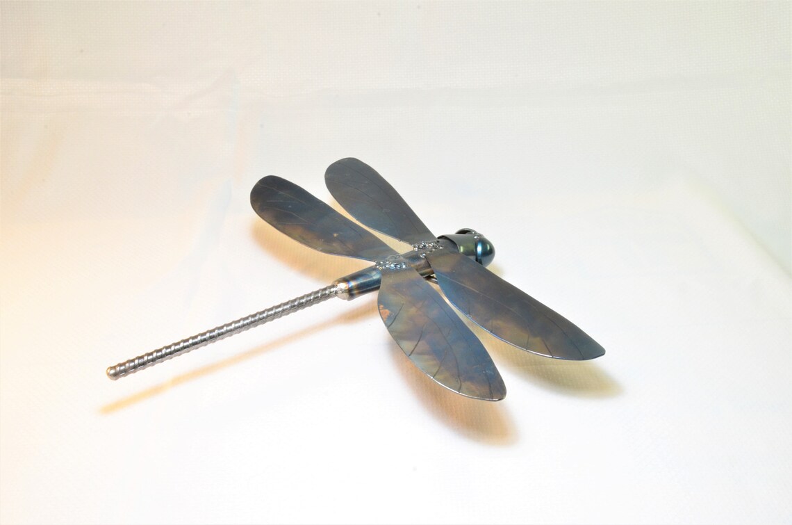 Welded Steel Dragonfly - Etsy