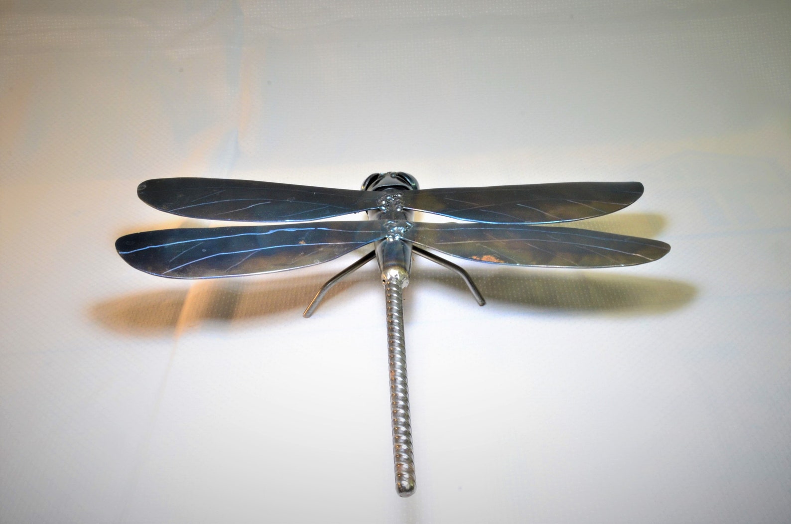 Welded Steel Dragonfly - Etsy