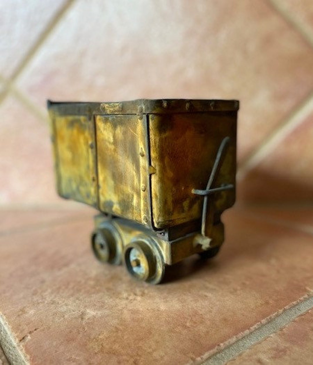 Steel Mining Ore Cart - Etsy