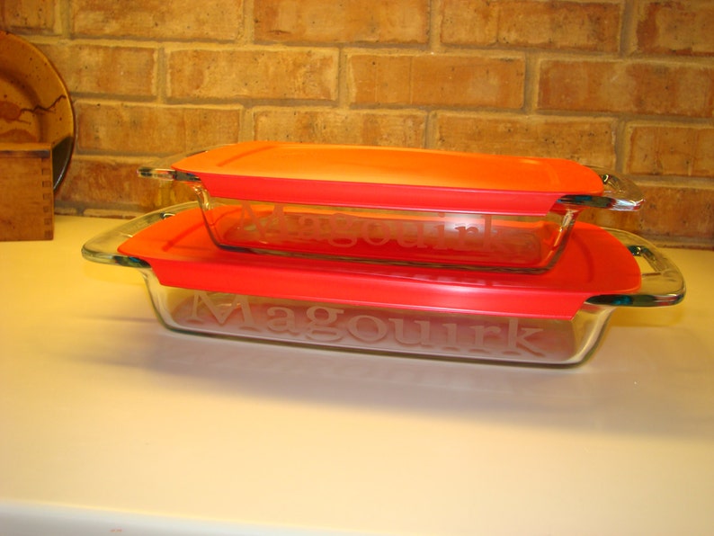 7x11 Personalized Pyrex Baking Dish - Etsy