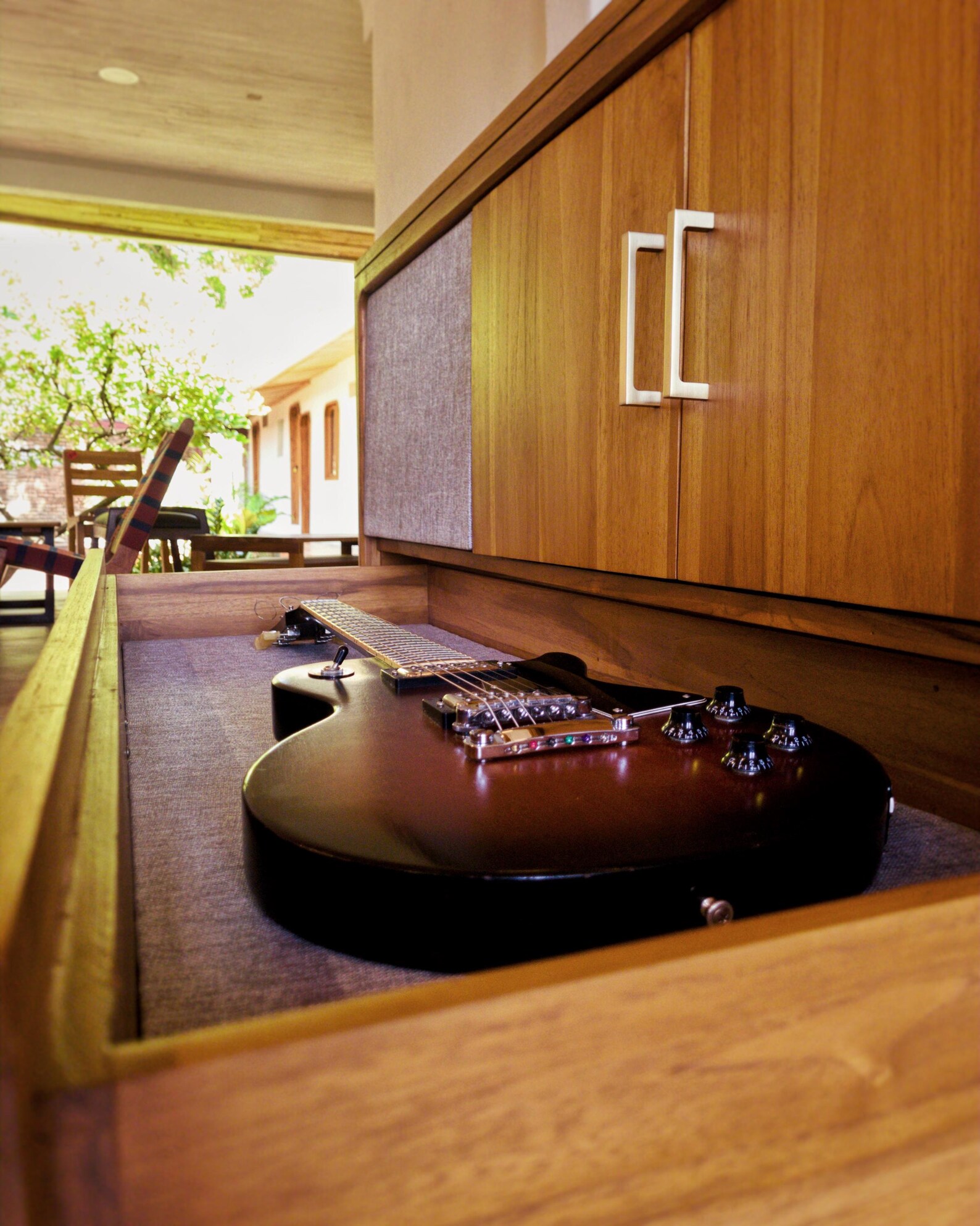 The Serenada | 1x12 Guitar Cabinet Credenza Furniture Made From Solid ...