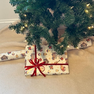 Colombian Christmas Gift Wrap • Navidad Icons, Holiday Paper - Etsy