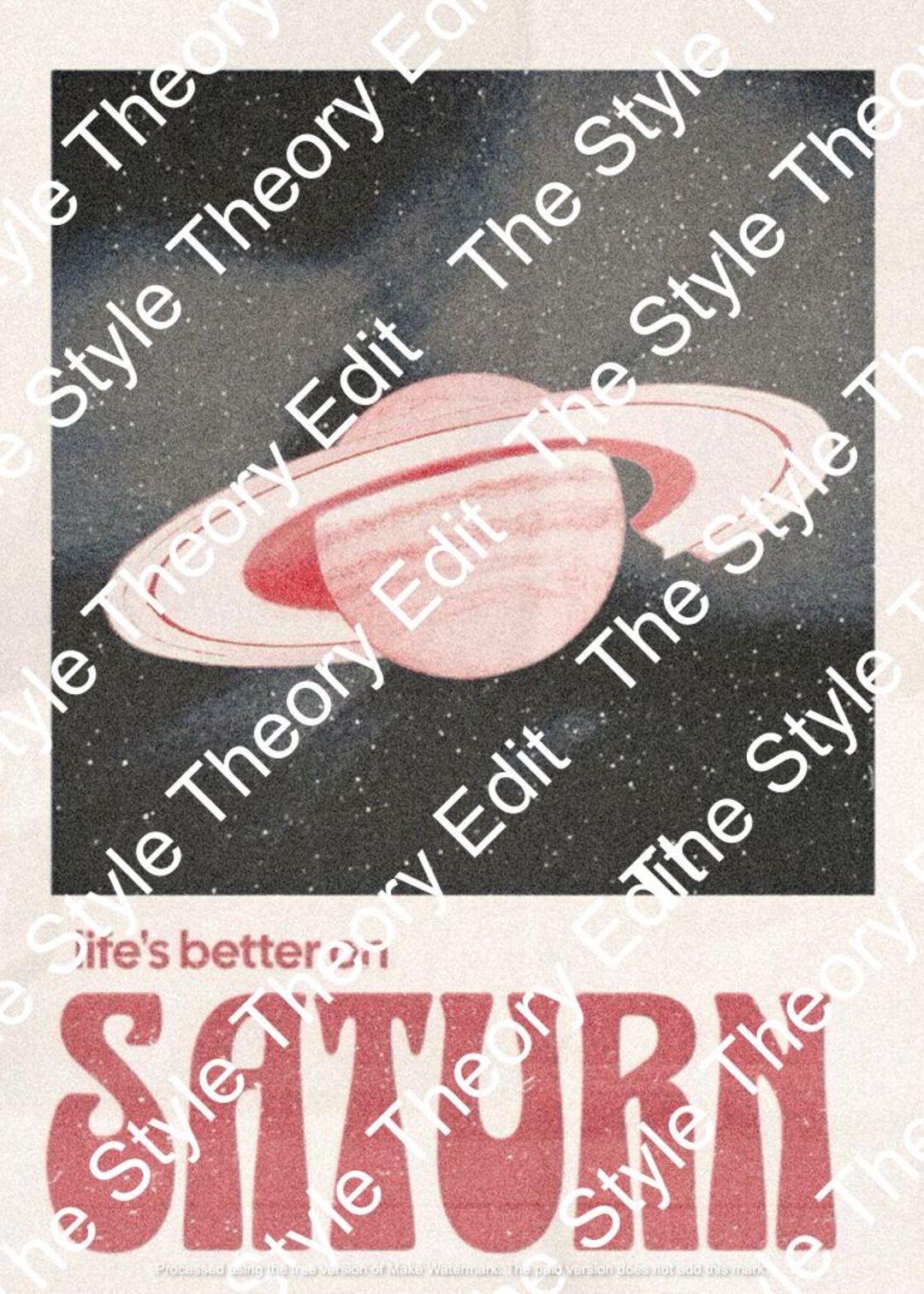 Vintage SZA Saturn Doc, Print, Saturn, SZA, Artist. - Etsy
