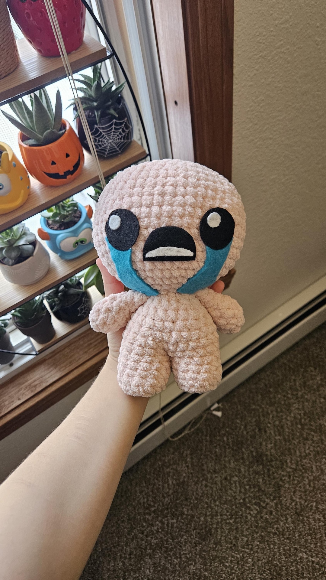 Crochet Isaac Plush | Crying Children Plushy - Etsy