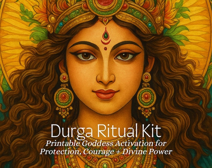 Durga Goddess Activation for Protection, Courage and Divine Power - Etsy