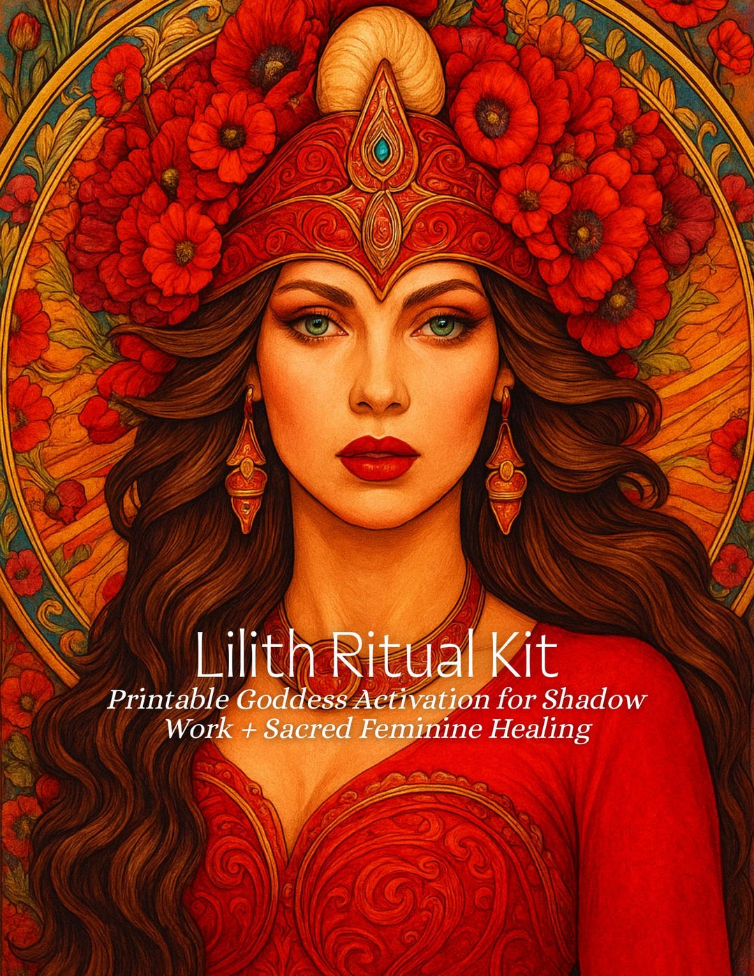 Lilith Ritual Kit | Printable Goddess Activation for Shadow Work and ...