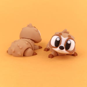 3D Printed Articulating Sloth Fidget Toy | Cute Animal Desk Buddy ...