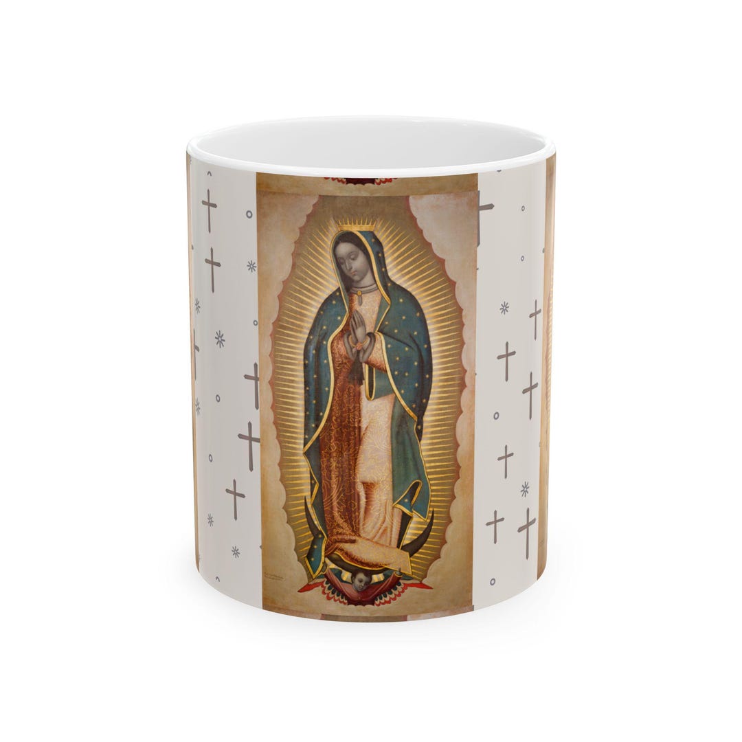 Virgin Mary Mug - Etsy