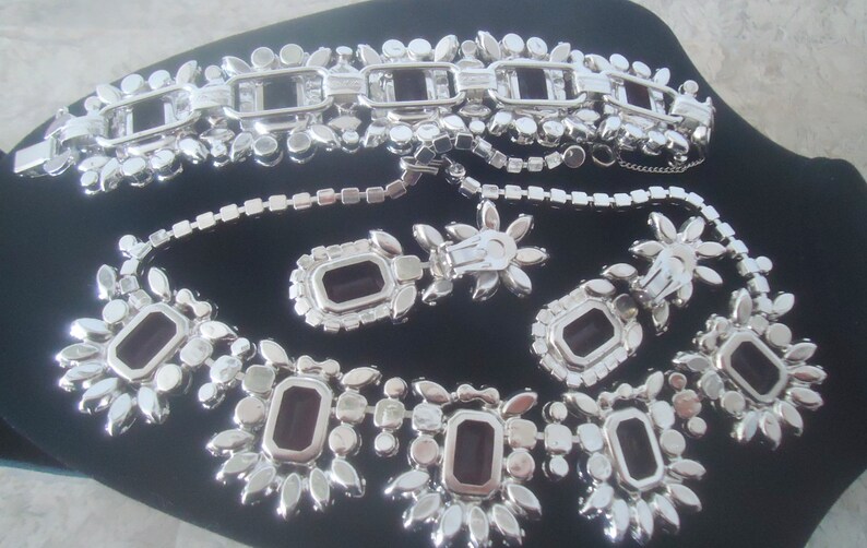 Delizza and Elster A/k/a Juliana Flawed Ruby Rubinite Necklace Bracelet ...