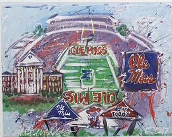 Ole miss signs | Etsy