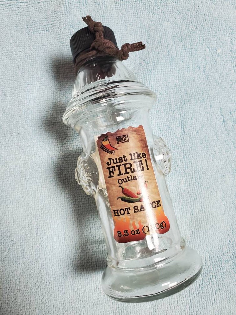 Small Glass Fire Hydrant Bottle 6 Inches Tall - Etsy