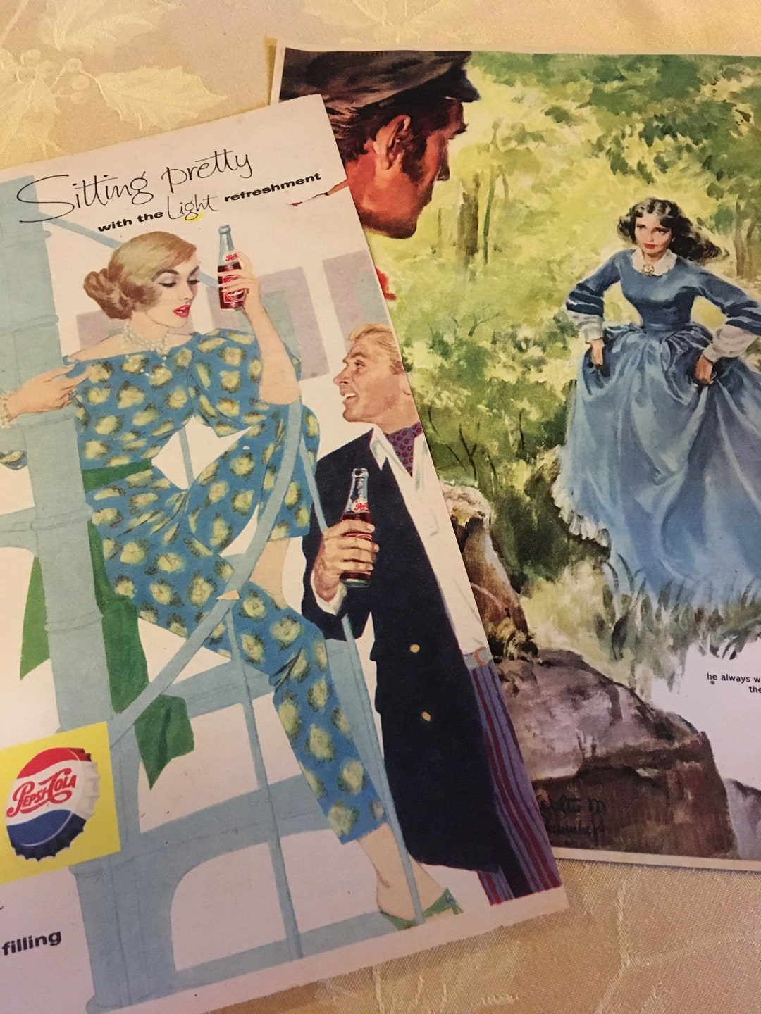 The American Weekly 1958-59 Magazine Ads PAGES - Etsy